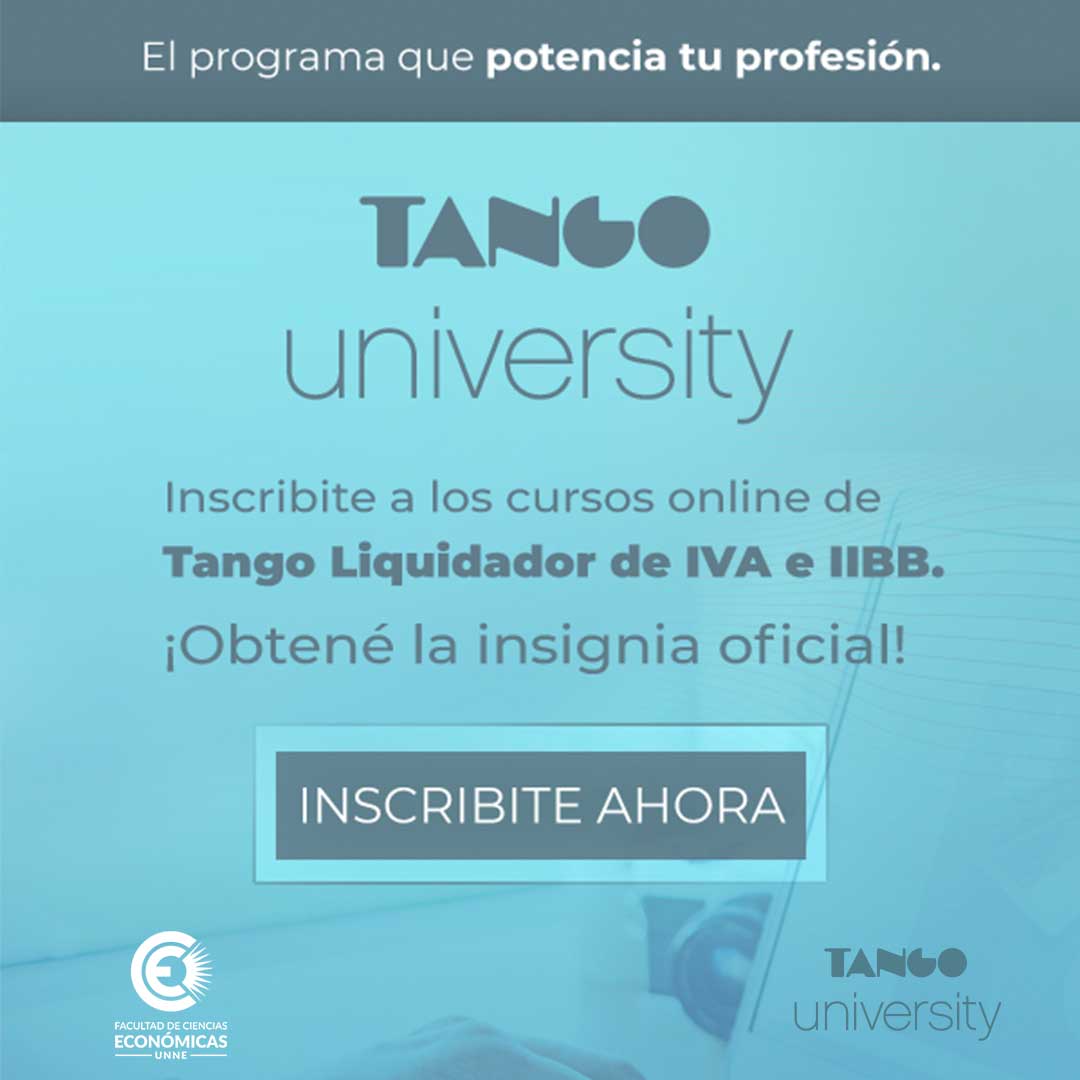 Curso Virtual | Tango University - Facultad de Ciencias Económicas | UNNE